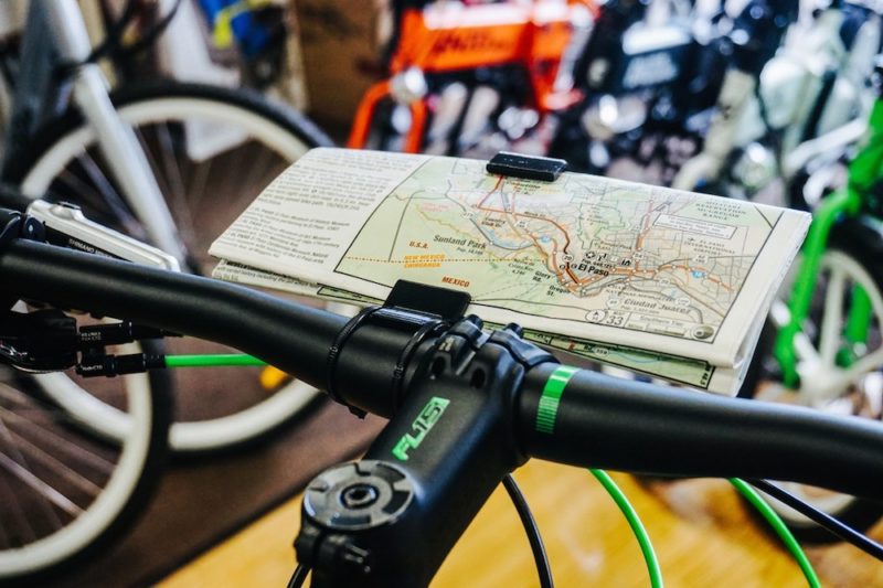 Love Paper Maps? Life Ultralight Brings A 19g Bike Map Holder To Your ...
