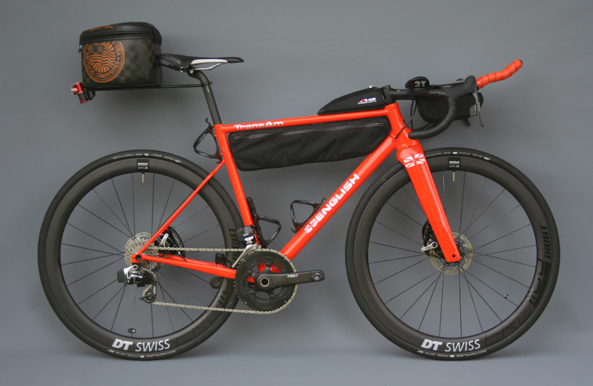 English Cycles Aero Trans Am Bike: The Fastest Bikepacking Bike ...