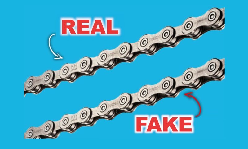 Real vs Fake Shimano Chains: Counterfeits Wear Out 4x Faster ...
